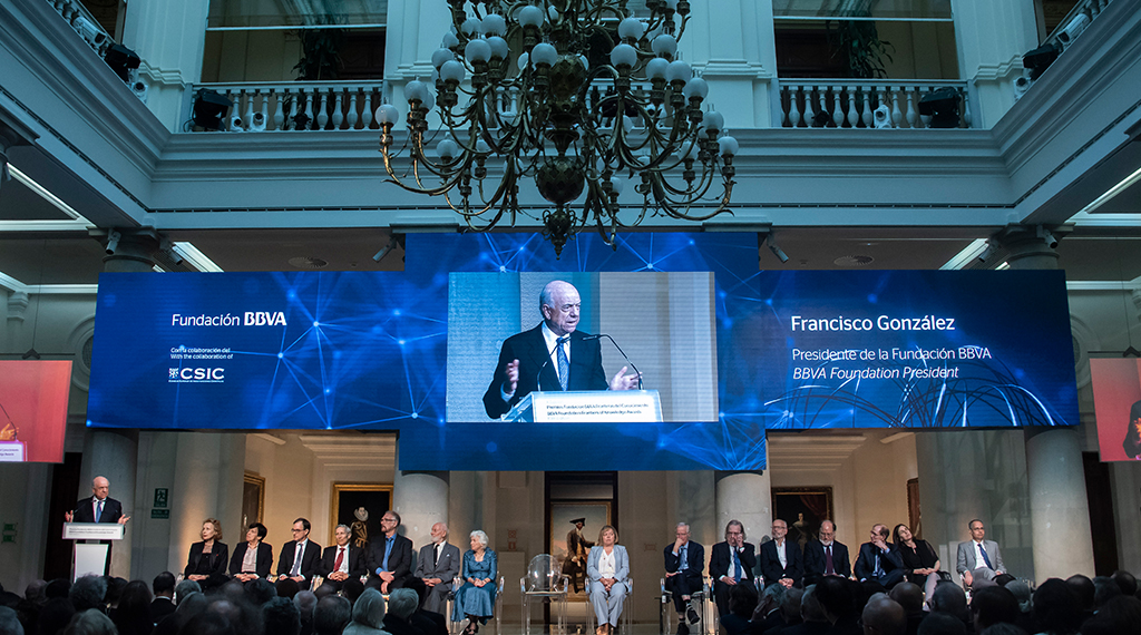 Presentation ceremony of the 10th edition of the Frontiers of Knowledge ...